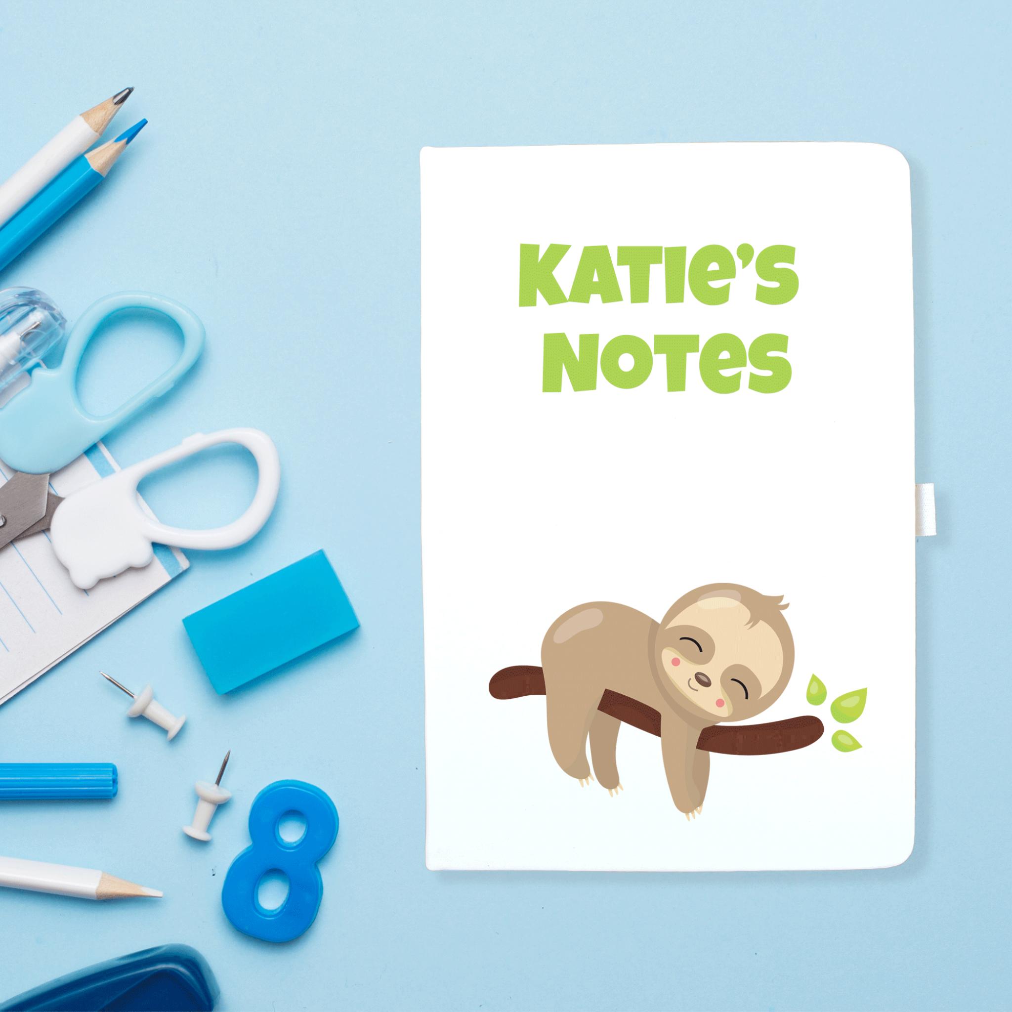 Notebook Sloth